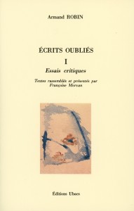 Armand Robin | Françoise Morvan